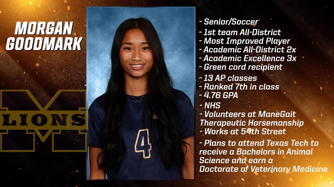 Dennis Baker State Farm Scholar Athlete of the Week - Morgan Goodmark ...