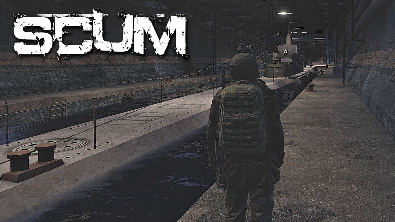 SCUM - SUBMARINO GIGANTE NA BASE NAVAL | Ep.18 - YouTube