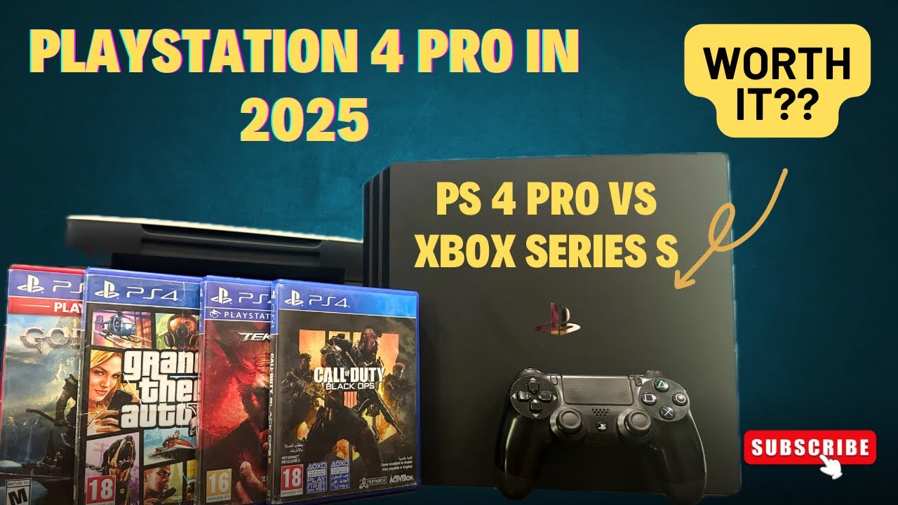 PLAYSTATION 4 Pro in 2025! || PS4 Pro VS XBox series s || - YouTube