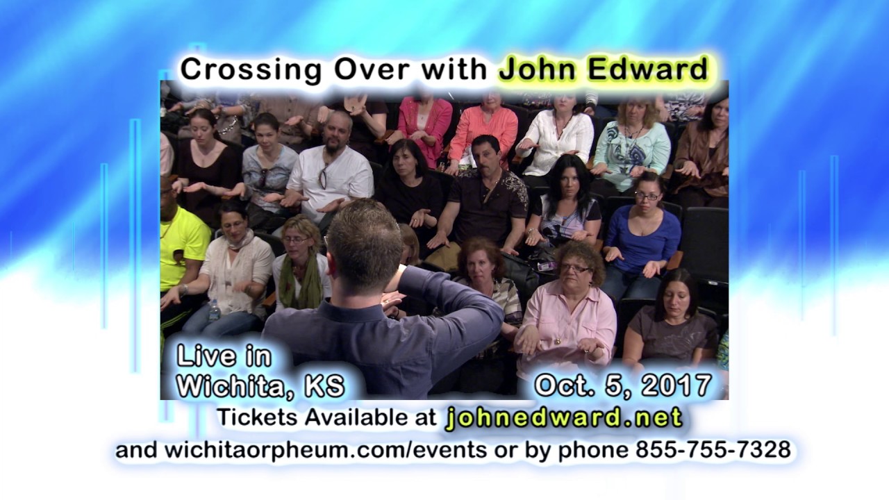 Crossing Over with John Edward Live in Wichita - YouTube