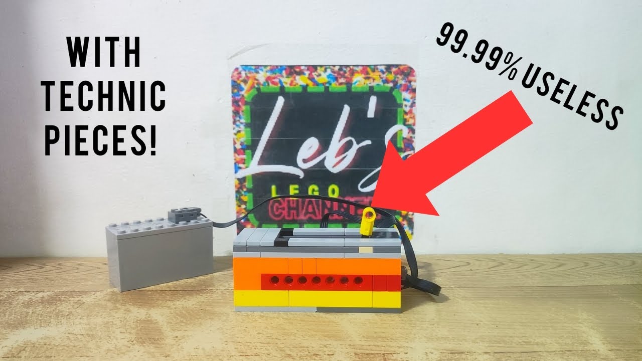 Lego Useless Machine (With Technic Pieces) - YouTube