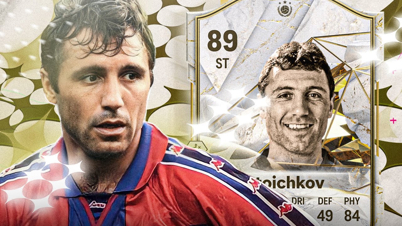 ANÁLISE * STOICHKOV 89 * ICON BASE | EAFC 24 - YouTube
