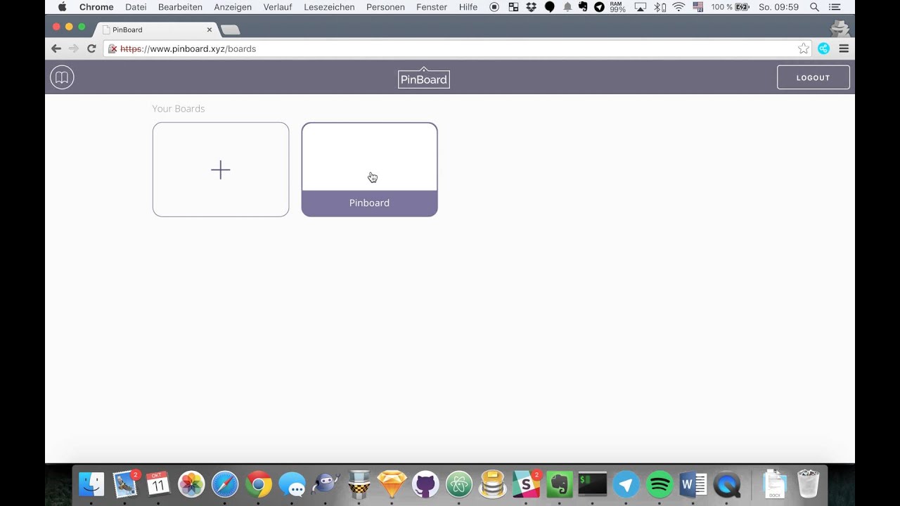 Pinboard App Presentation - YouTube