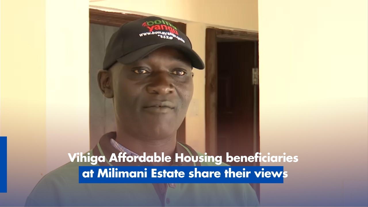 Vihiga Affordable Housing beneficiaries at Milimani Estate share their ...
