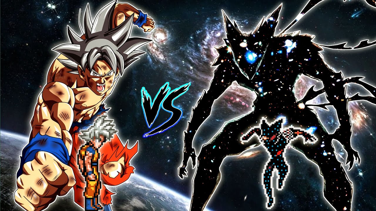 Goku V6 LB OP(All Form) VS Monster Garou OP in Jump Force Mugen - YouTube
