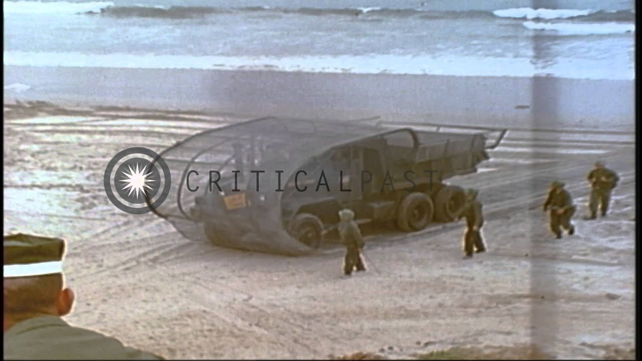 US Navy SEALs and Landing Craft Utility Vehicles at White Beach in ...