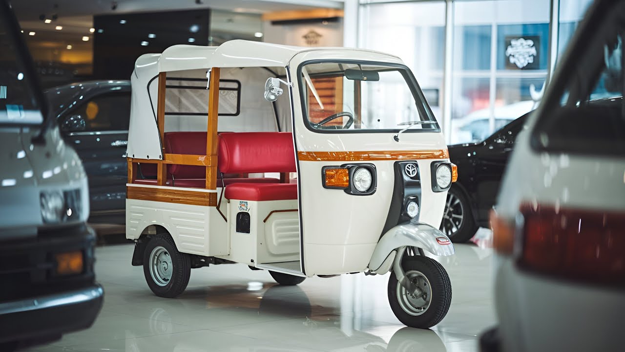 The Toyota Tuk Tuk Auto Rickshaw Redefines Urban Transport - YouTube