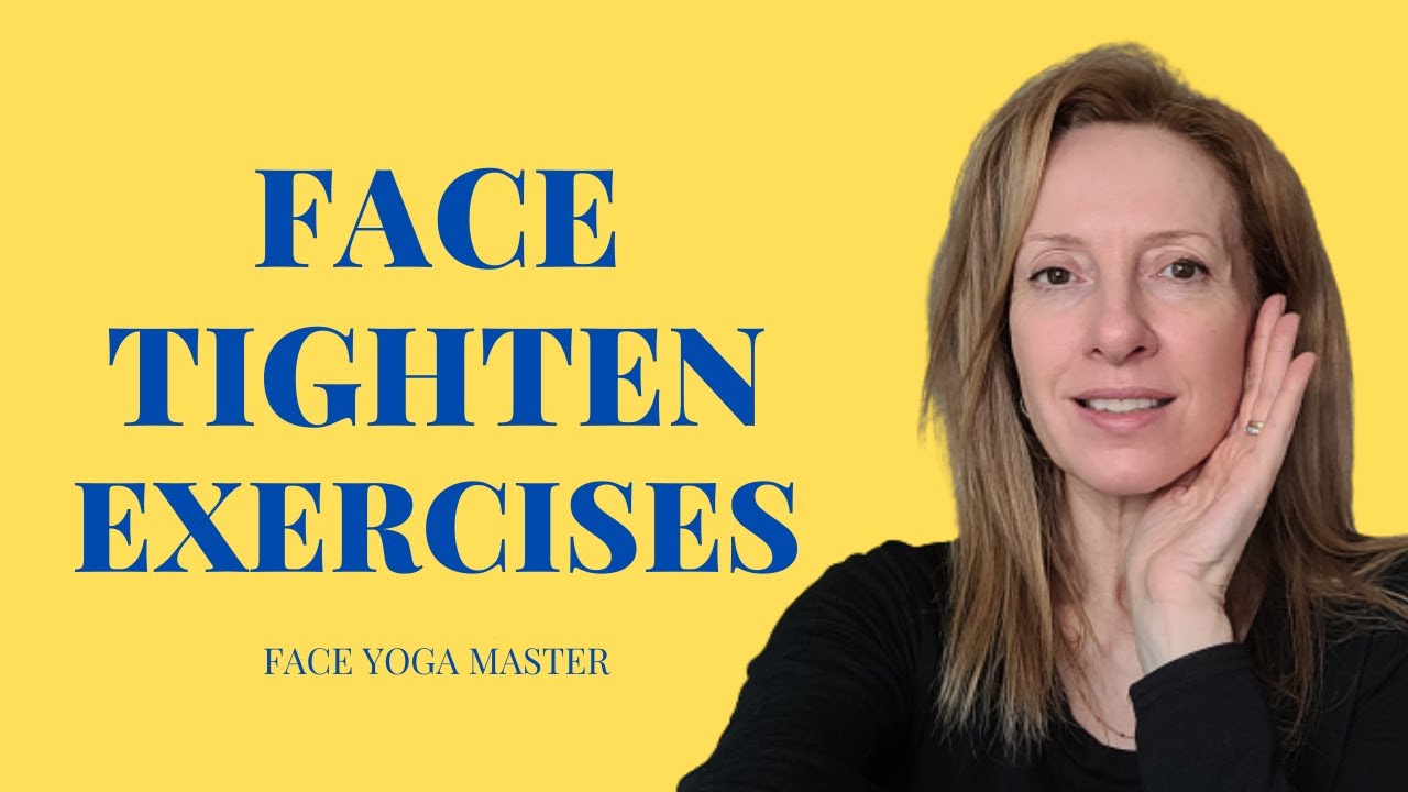 Face Yoga For Skin Tightening / 3 Simple Exercises - YouTube