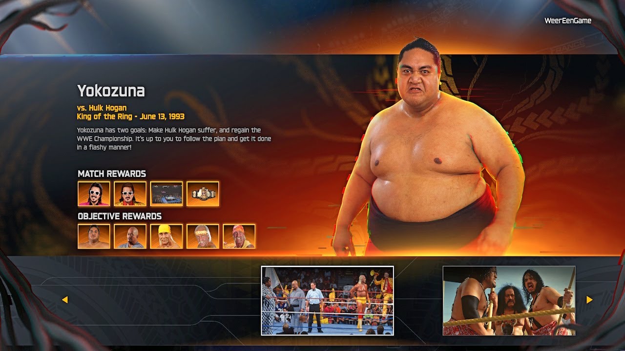 Yokozuna vs Hulk Hogan!! // WWE 2K25 Showcase - YouTube