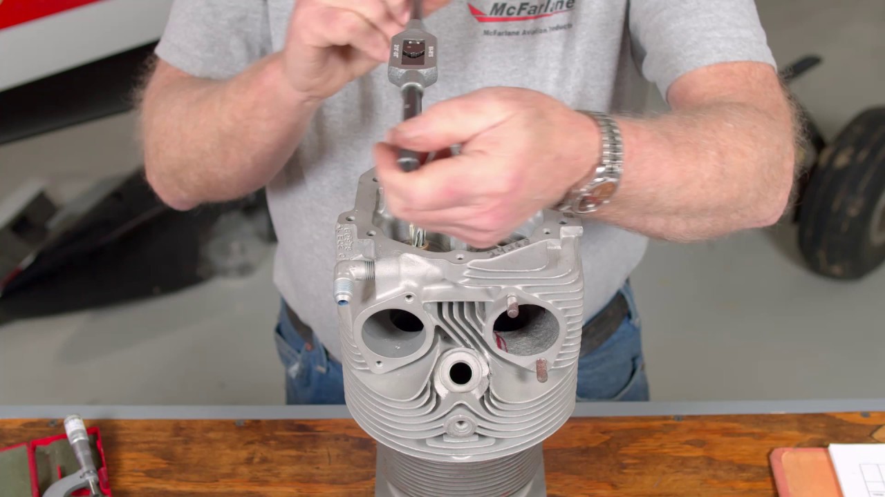 Valve Guide Cleaning Reamers for Continental and Lycoming Engines - YouTube