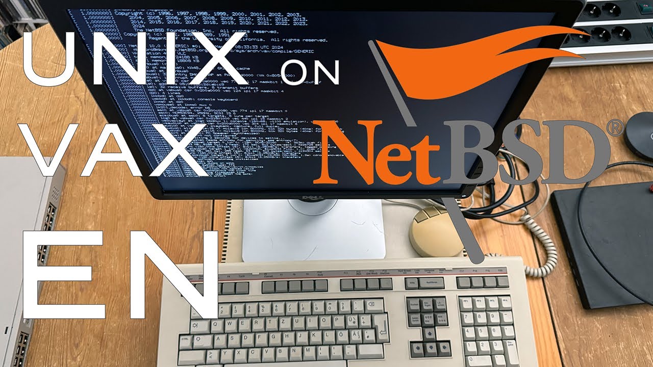 Unix on DEC (digital) VAX - NetBSD on VAXstation 4000 VLC [English or ...