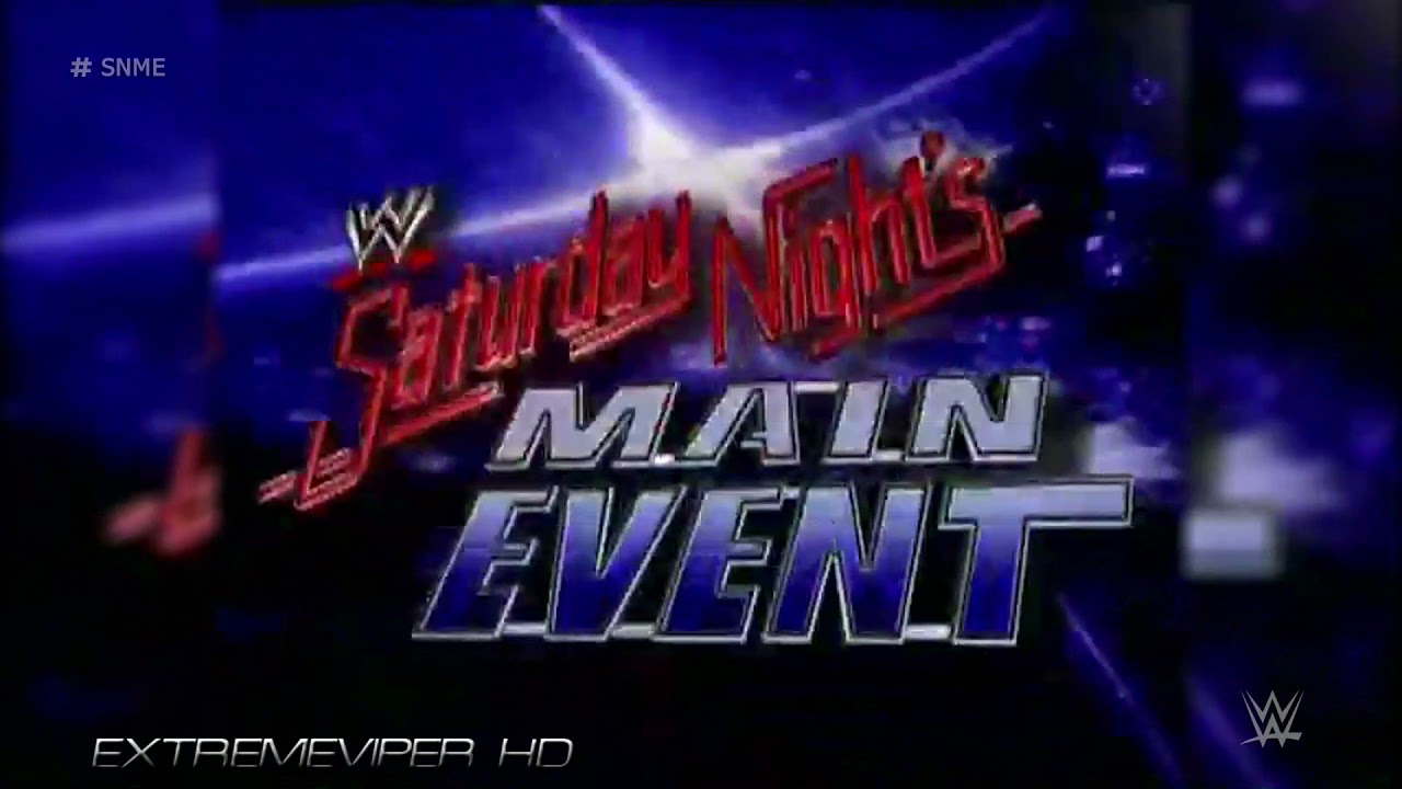 2006-2008: WWE Saturday Night's Main Event 4th Theme Song - “Boom” (TV ...