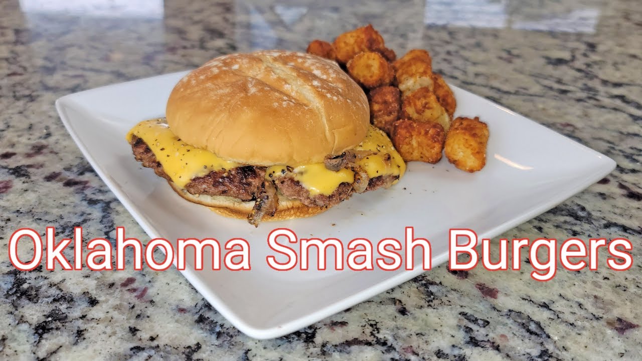 Oklahoma Smash Burger (Onion Smash Burger) - YouTube