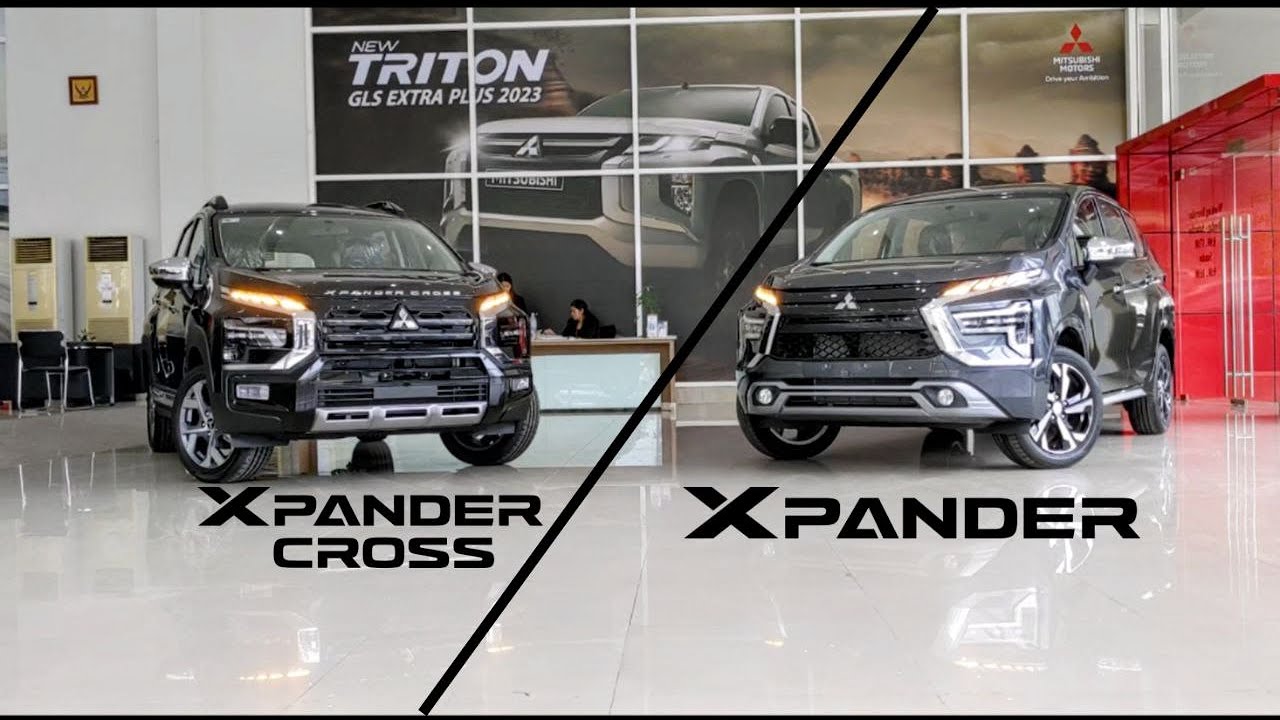 Xpander cross 2023 VS Xpander 2023 Black and Gray color. - YouTube