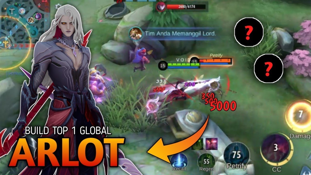 24 KILL!!! NEW HERO ARLOT!!! BUILD TOP 1 GLOBAL ARLOT!! | MLBB - YouTube