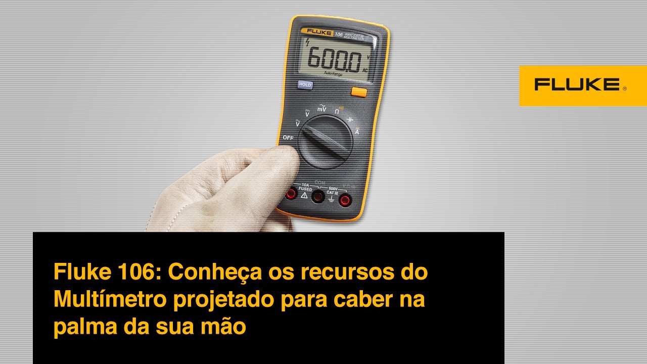 Multimetro Digital – Fluke 106 - YouTube