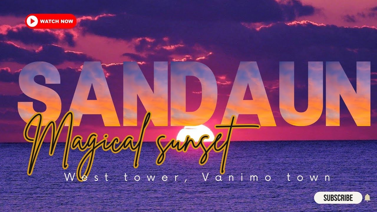 Vanimo Sunset Magic: Sandaun’s Golden Horizon 🌅 #VanimoViews # ...