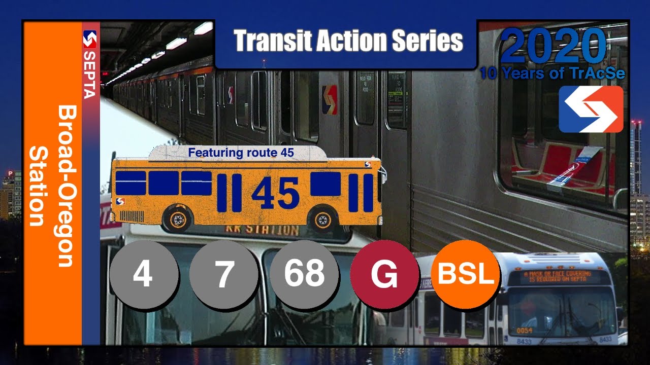 South Philadelphia: Oregon BSL Station - SEPTA TrAcSe 2020 - YouTube