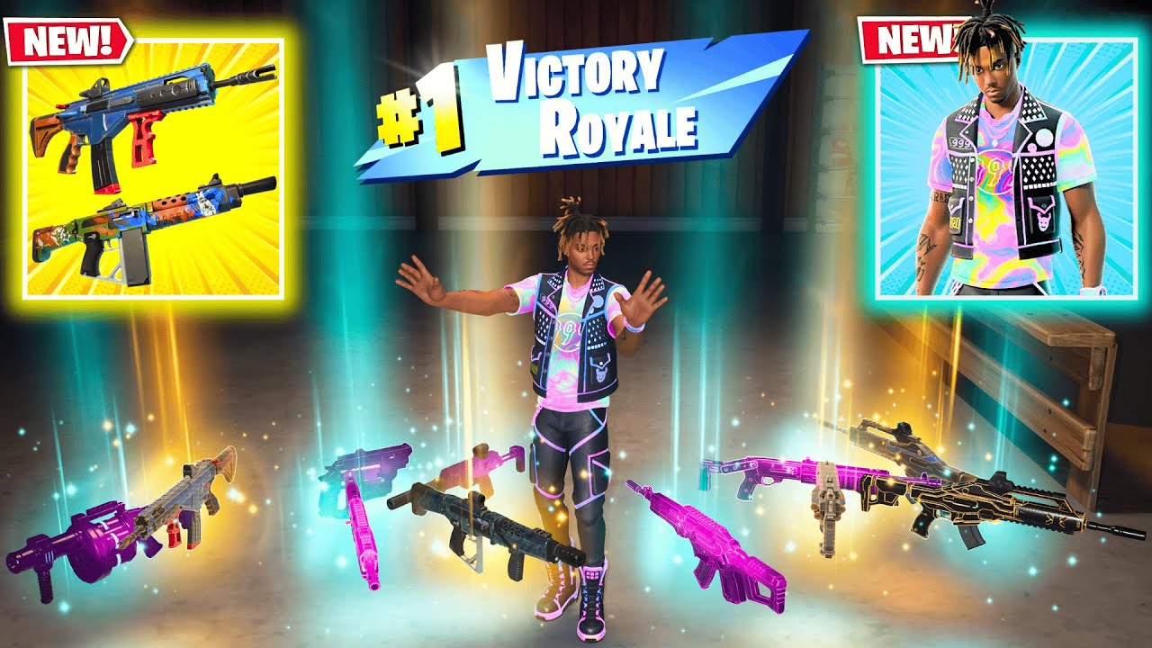 JUICE WRLD + MK-SEVEN AR vs NEW MEDALLIONS & MYTHICS CHALLENGE ...
