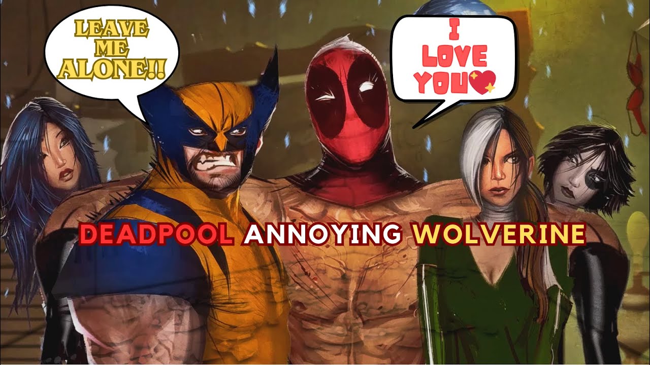 Deadpool annoying wolverine for 5 minutes Cutscene Movie 4K 60FPS ...