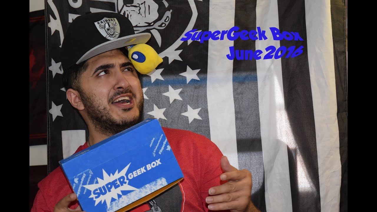 SuperGeek Box June 2016 - YouTube