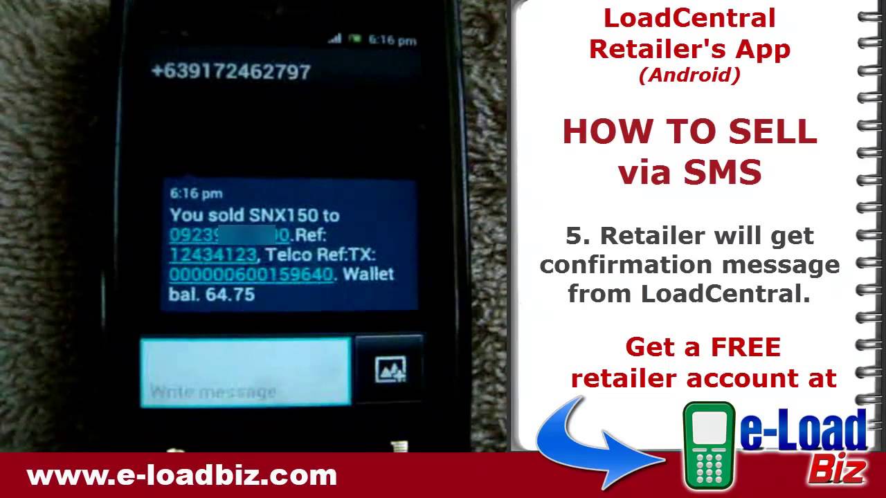 How to Use LoadCentral Retailer's App for Android - YouTube