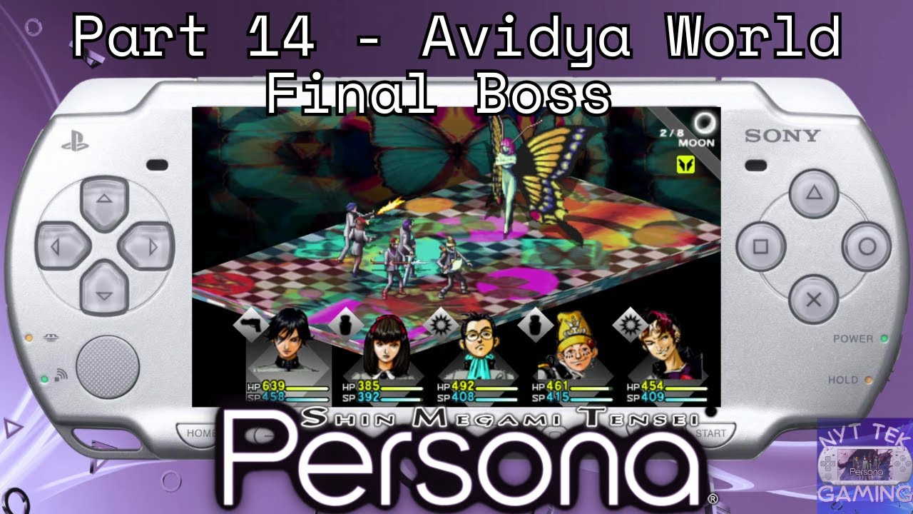 [PPSSPP] Shin Megami Tensei Persona: Part 14 - Avidya World Final Boss ...
