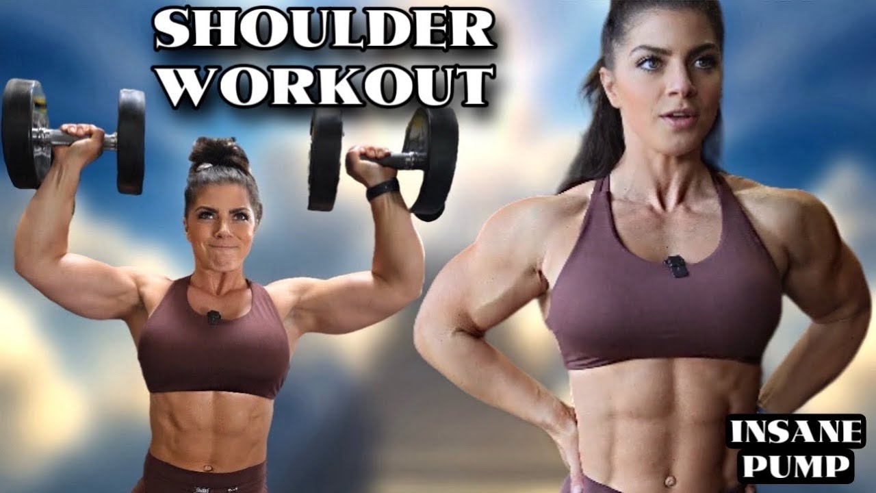 Shoulder Workout At Golds Gym - YouTube