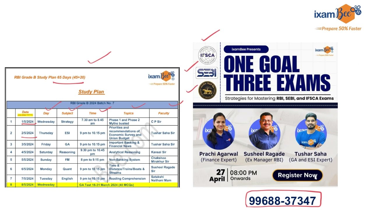 Launching the 7th Batch for RBI Grade B 2024 Exam Preparation! - YouTube