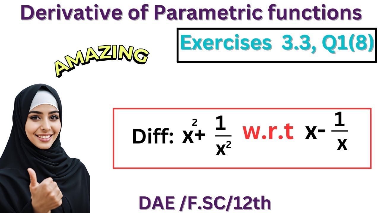 Parametric Equations Exercise Mastery in Just 1 Week DAE Math|Easiest ...