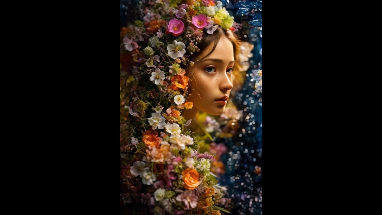 Beautiful transitions of woman and Android - YouTube