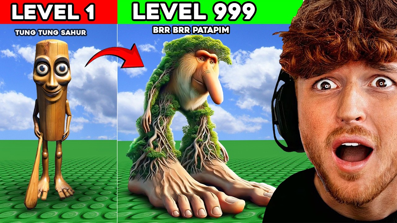 Becoming MAX LEVEL Brain Rot in Roblox.. - YouTube