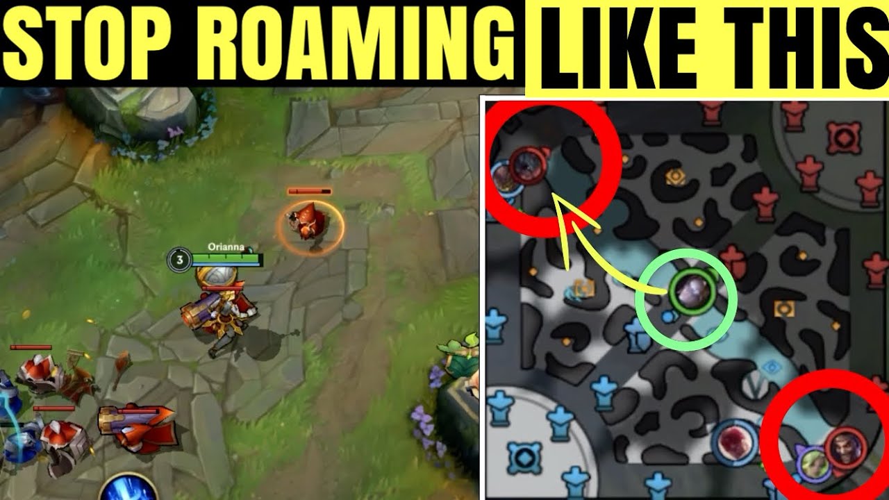 The CORRECT WAY to ROAM THE MAP - Detailed Guide- Wild rift - YouTube