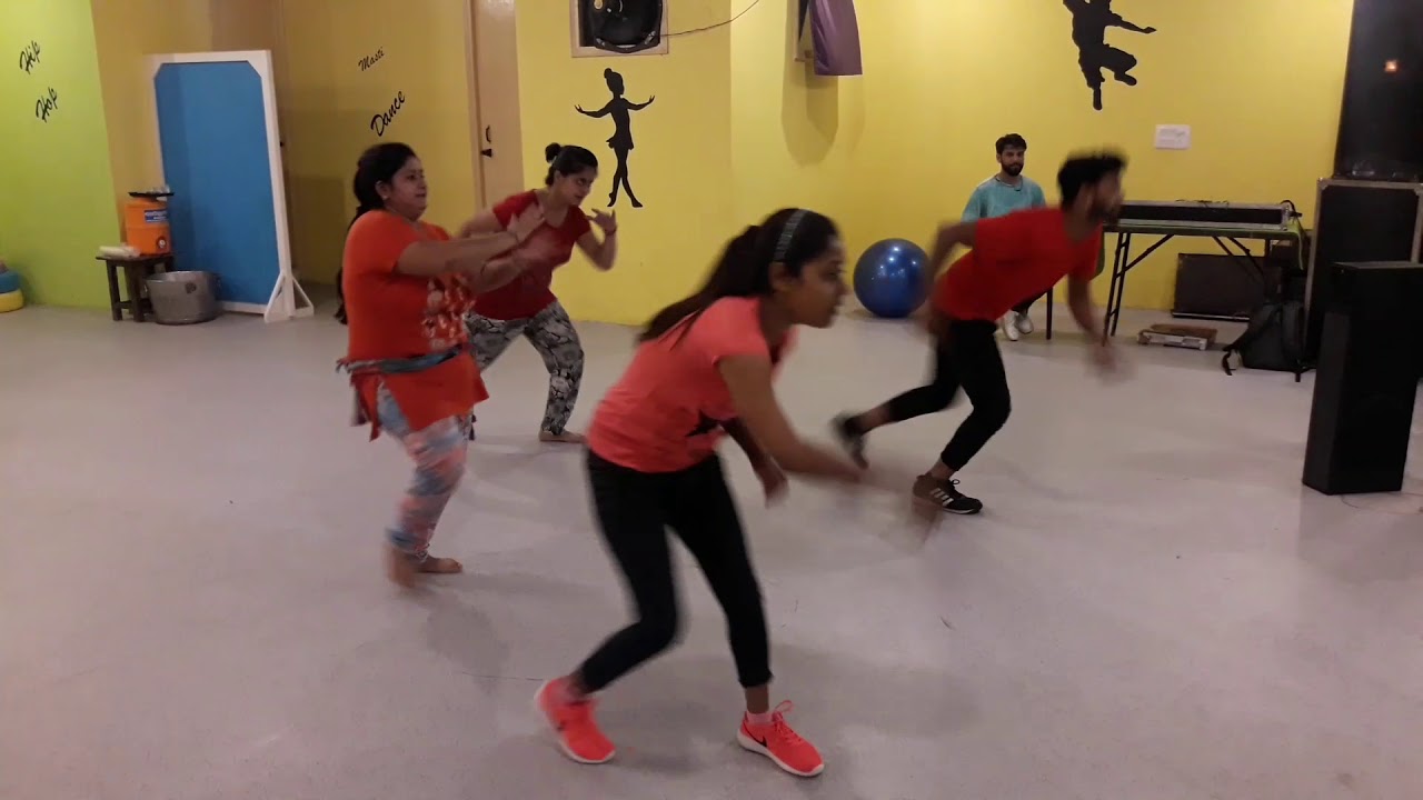 Zumba dance section gain the stamina. - YouTube