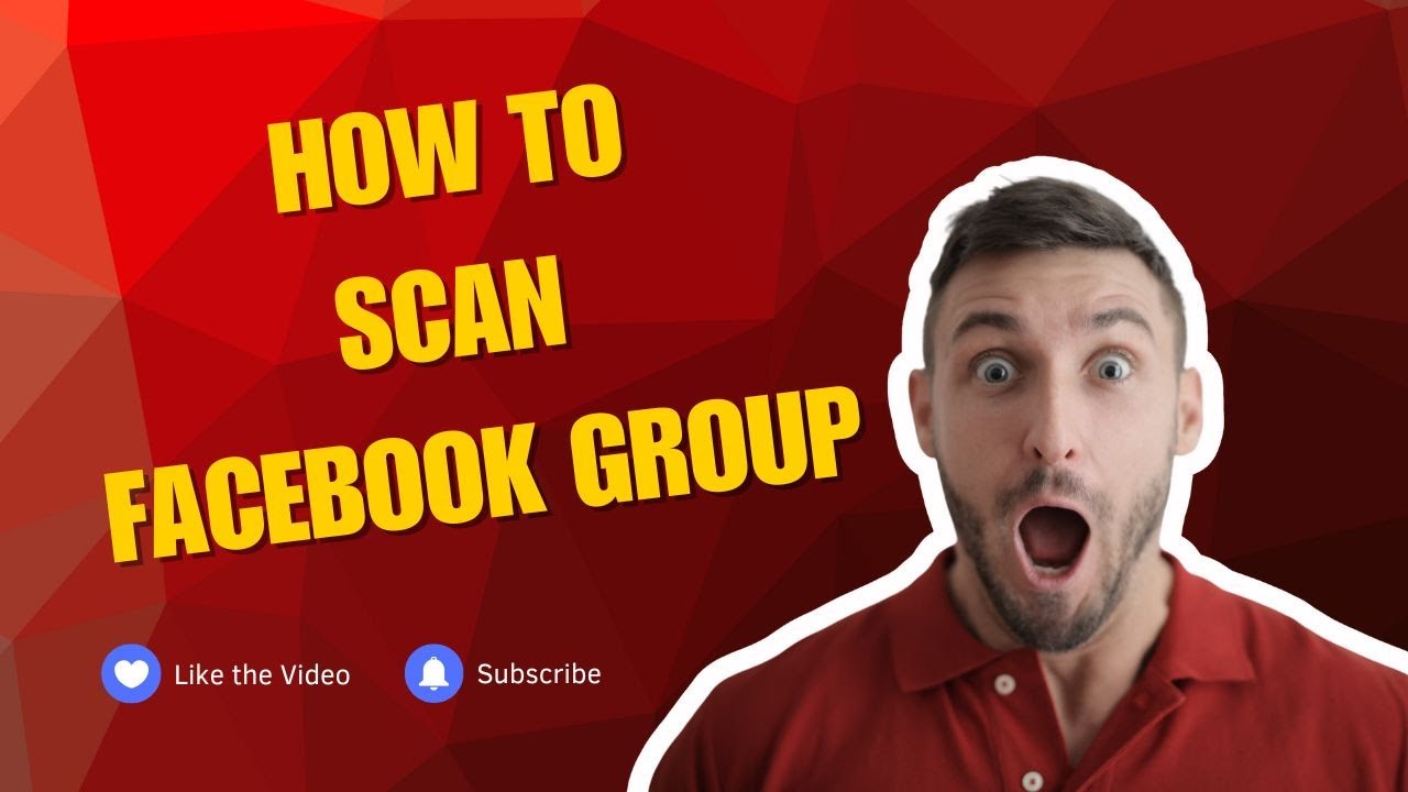 How To Scan Facebook Group 2025 | Facebook UID Scan - YouTube