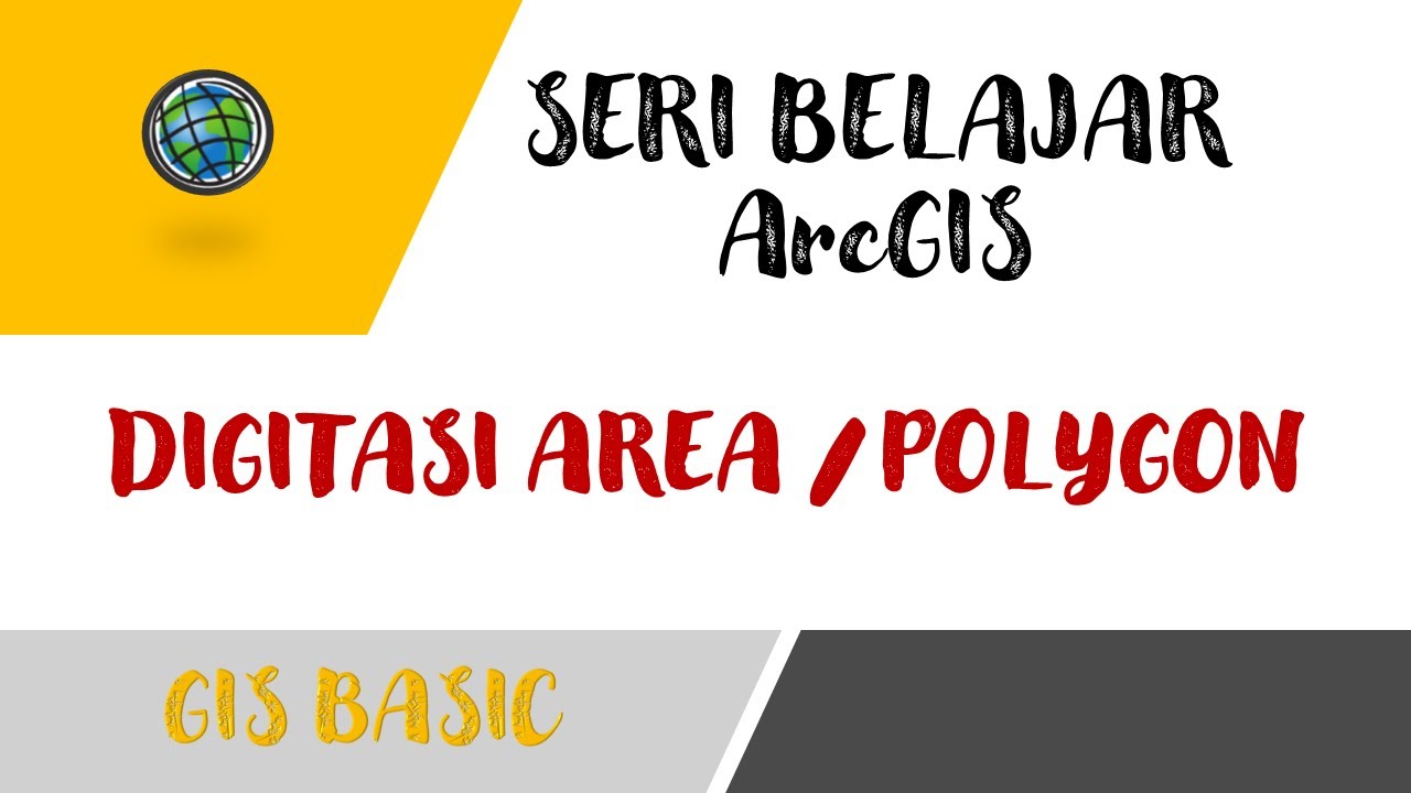 Digitasi Data Vektor Area / Polygon - YouTube