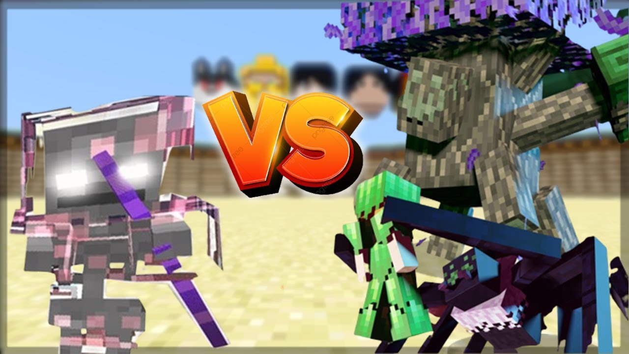 Minecraft: HYPER SKELETON VS BLUE SKIES ! - BATALHA DE MOBS - YouTube