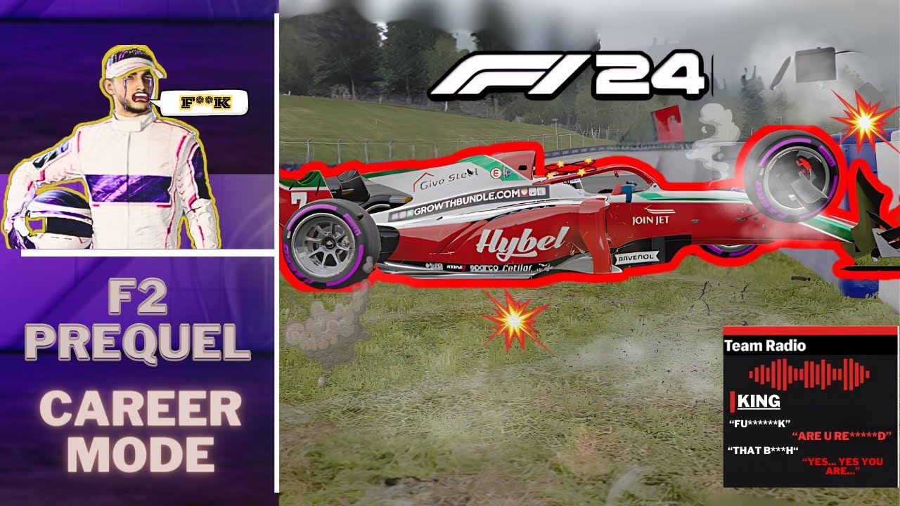f1 24 career mode EP 0 our journey towards f1 starts here!! F2 short ...