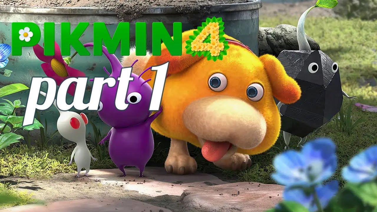 Pikmin 4 - Part 1 - Red Pikmin! The Rescue Corps! (Nintendo Switch ...