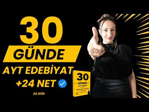 Cumhuriyet Dönemi Türk Şiiri - KODLAMALARLA 24. GÜN  30 GÜNDE AYT EDEBİYAT KAMPI – 2026