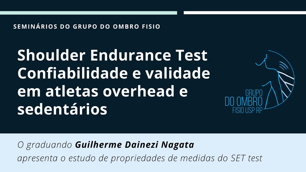 O Shoulder Endurance Test - SET Test - YouTube