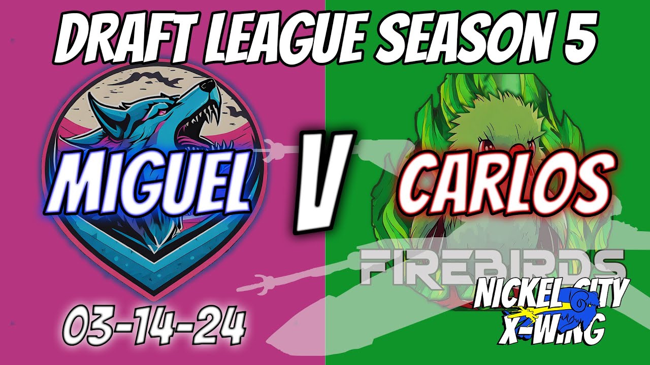 Draft League S5 WEEK 3: MIGUEL v CARLOS - YouTube