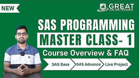 SAS Programming Master Classes: Learn SAS Tutorial For Beginners Free | SAS Base, Advanced and ...