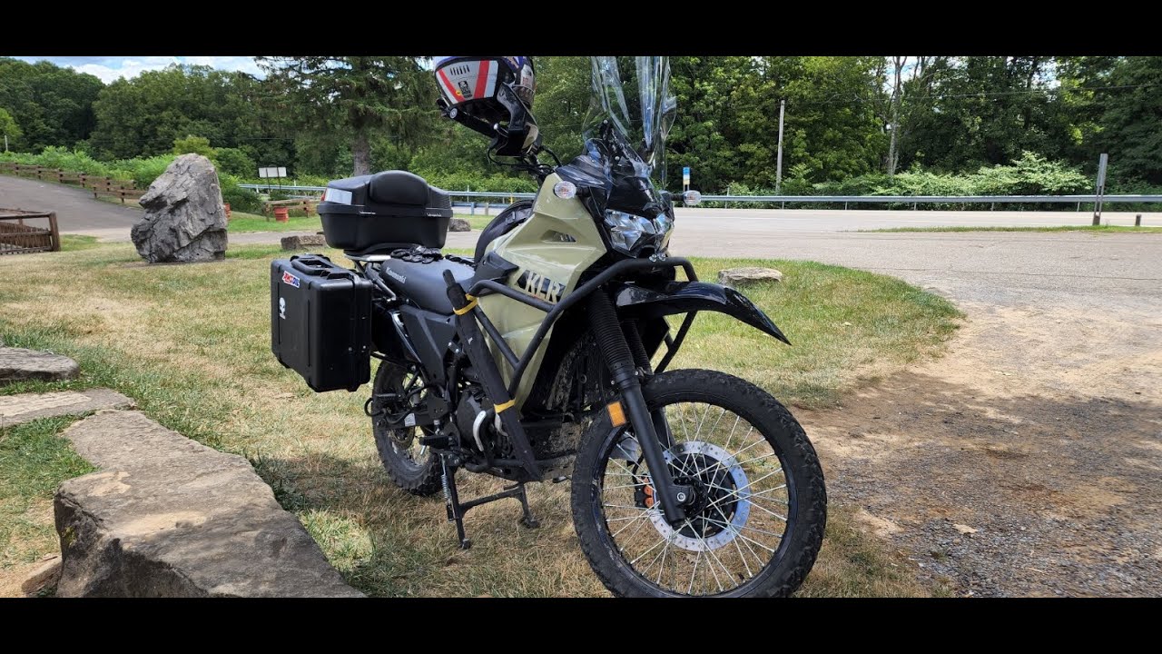 2022 Kawasaki KLR650 Base getting the fully loaded adventure treatment ...