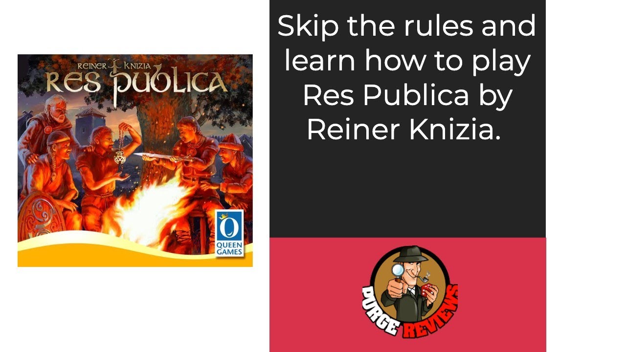 Res Publica Learn How to Play by Purge Reviews - YouTube