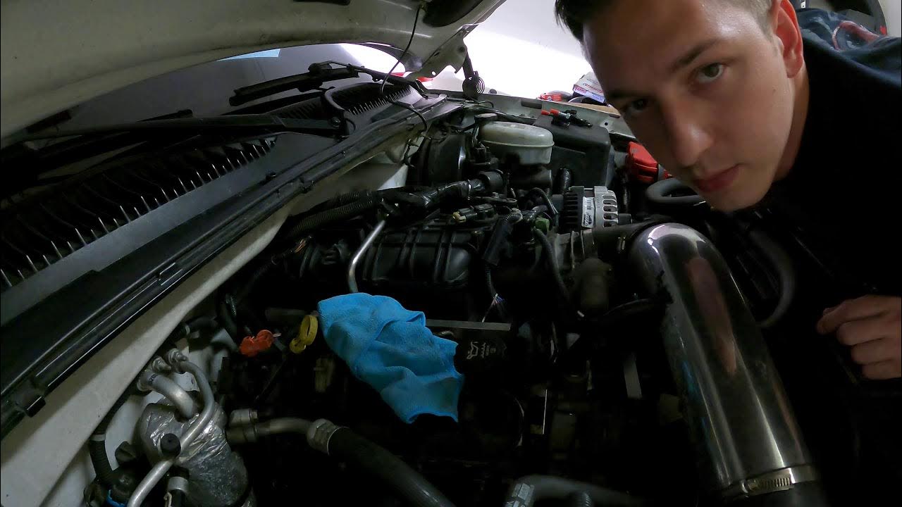 Installing a Flex Fuel sensor on a Silverado - YouTube