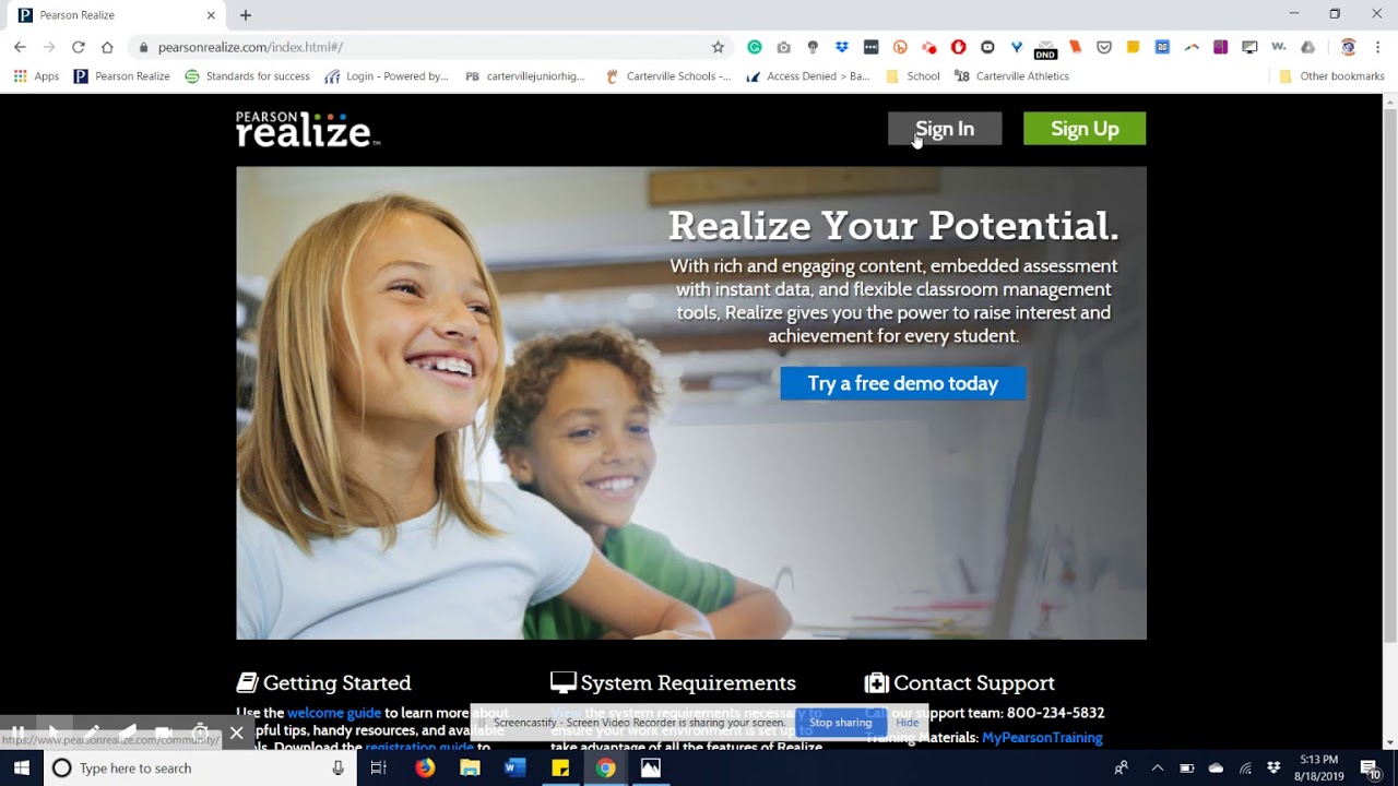 Logging into English Textbook Portal - YouTube