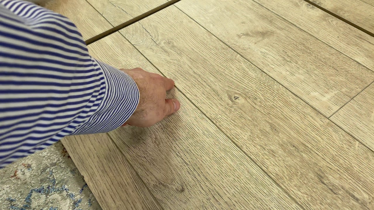 Обзор ламината Balterio Stretto 60117 Дуб Секвойя - YouTube