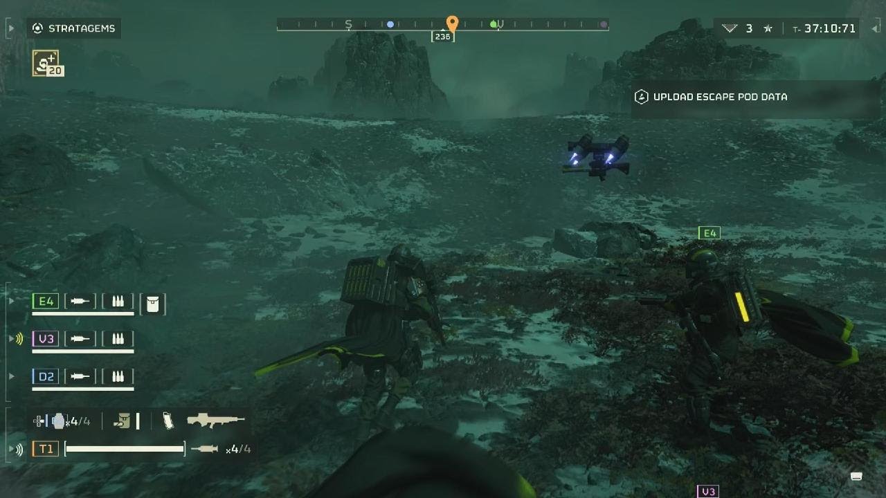 HELLDIVERS 2 - Flying automatons introduced - YouTube