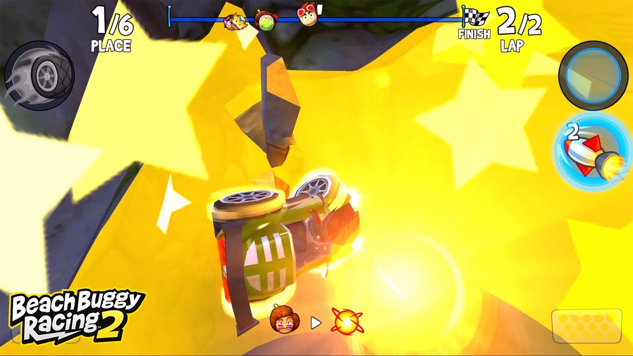 Beach Buggy Racing™ 2⚡Racing all shortcuts Rez Lambini GT - YouTube